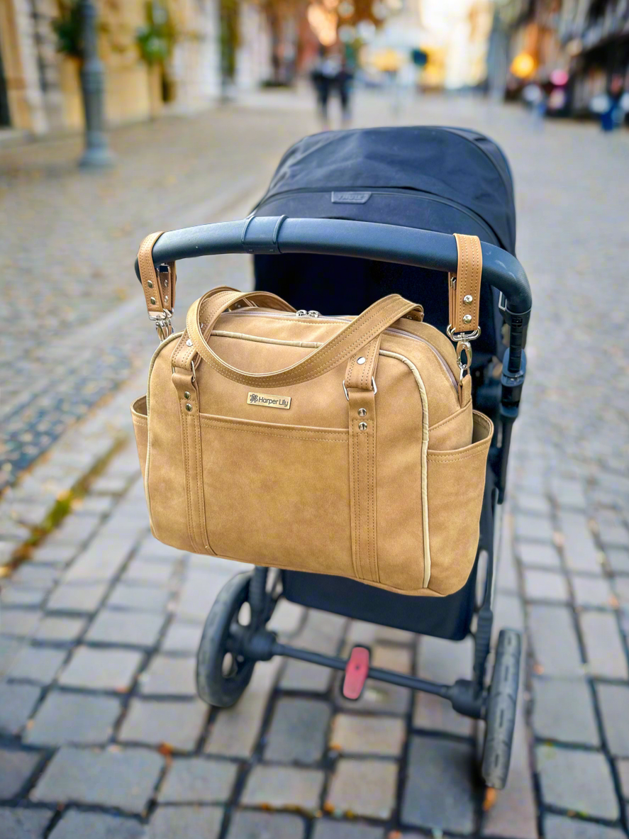 Emerson Venture Tote - Chocolate – Harper Lily Baby